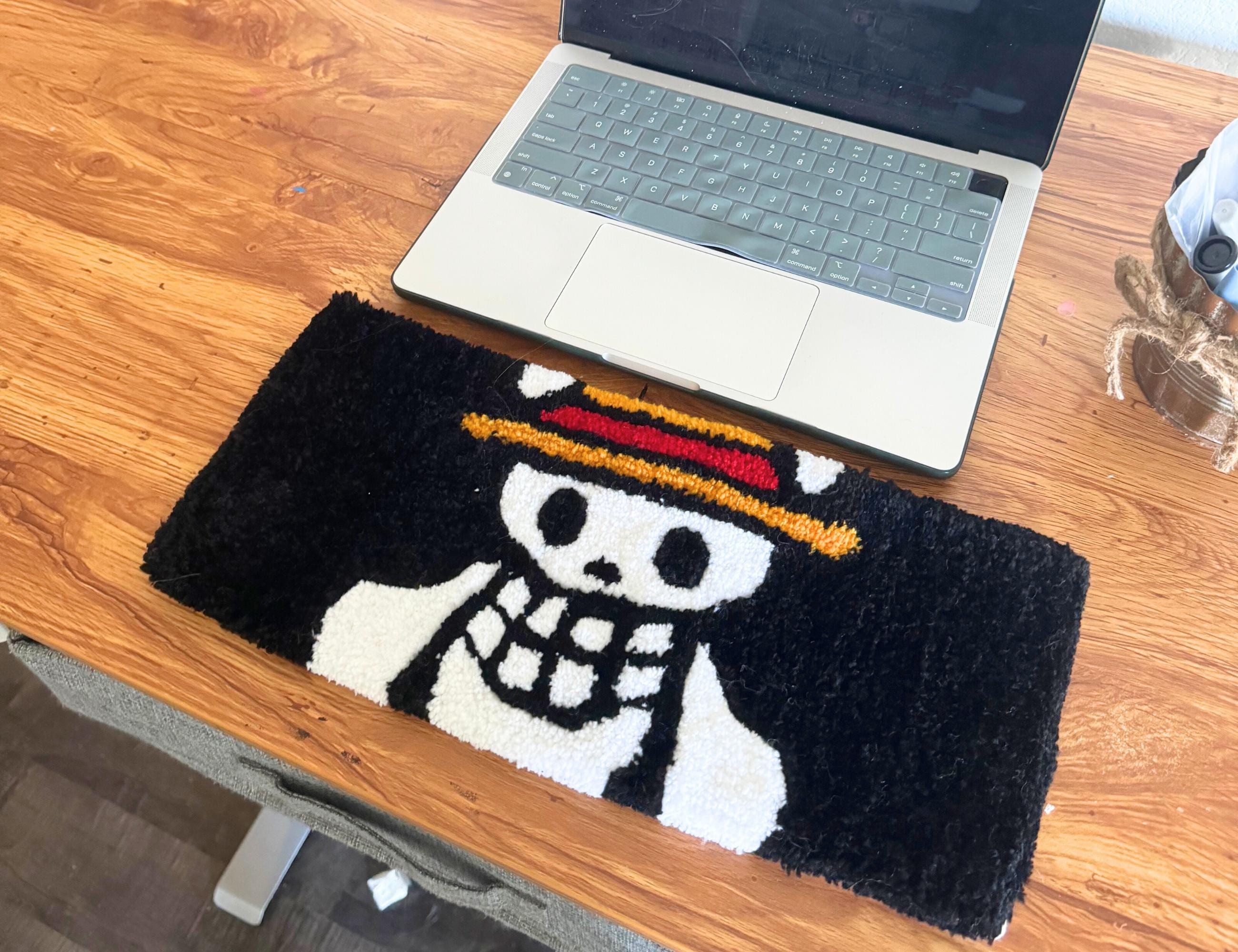 Custom Anime Keyboard Rug Hand Tufted Keyboard Pad Anime Wrist Rest ...