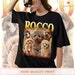 Custom Tshirt With Dog Photo, Personalized Name Dog Shirt, Bootleg Rap ...