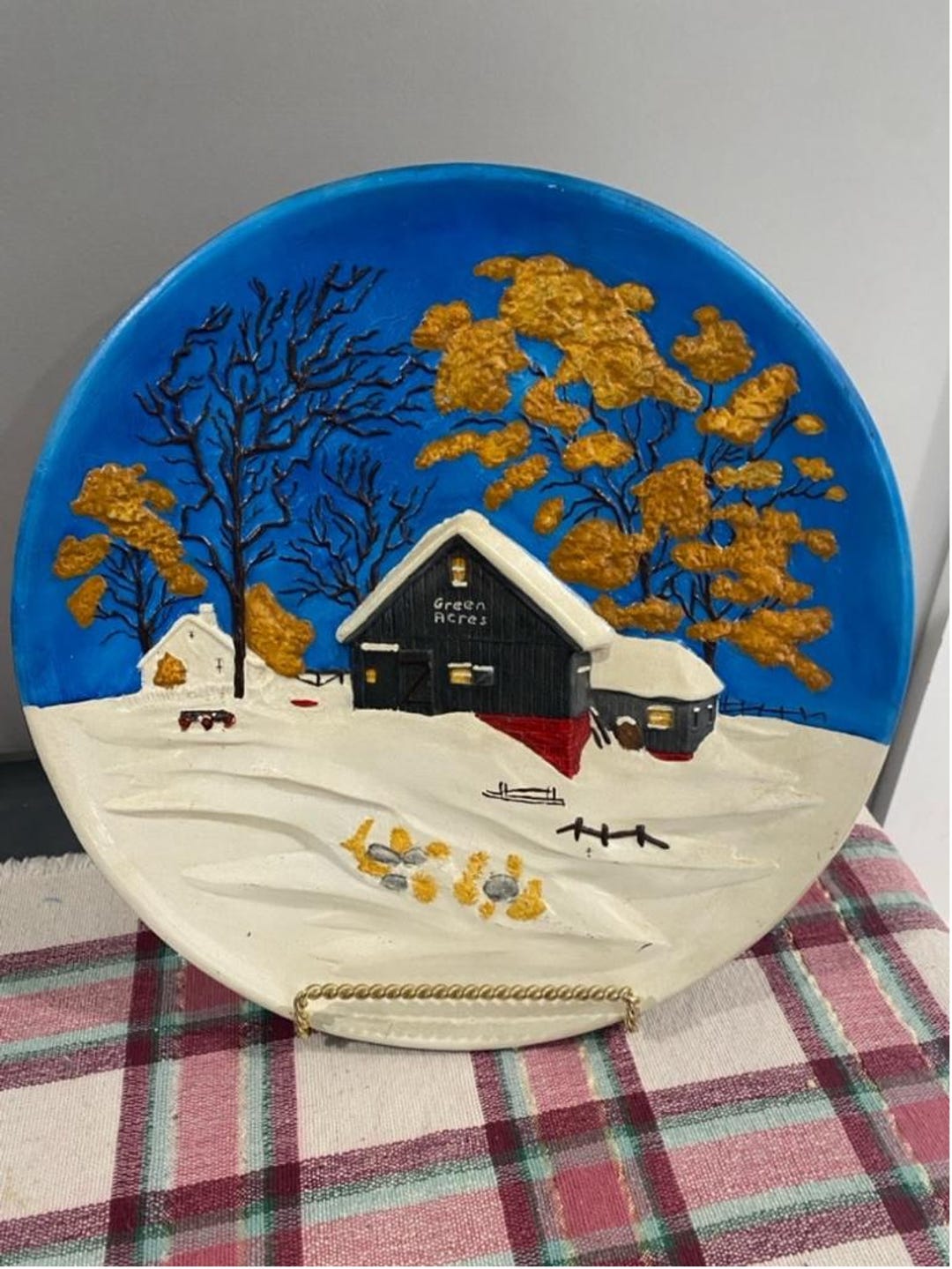 Vintage Byron Molds Plate - Etsy