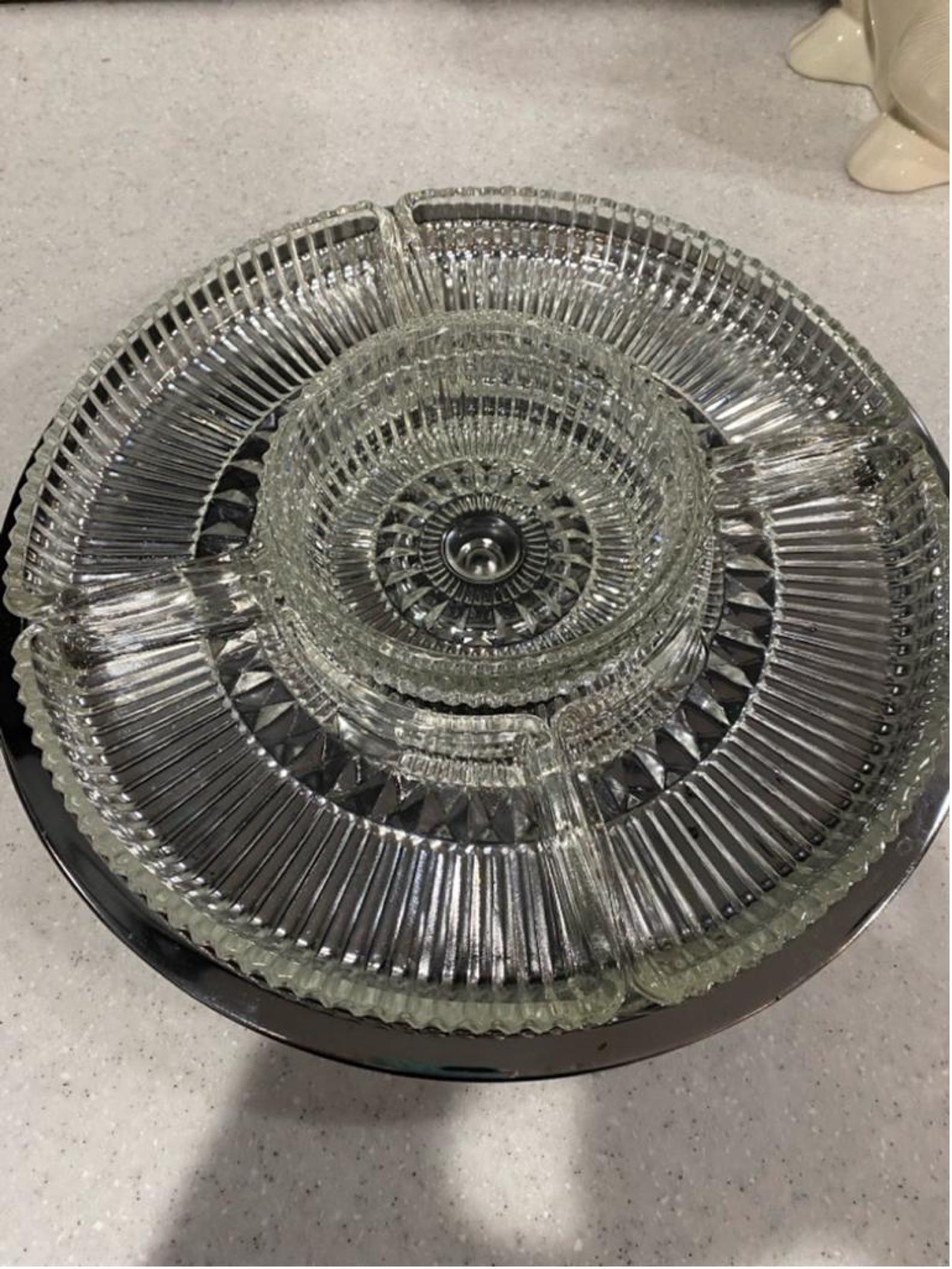 Vintage Kromex Lazy Susan - Etsy