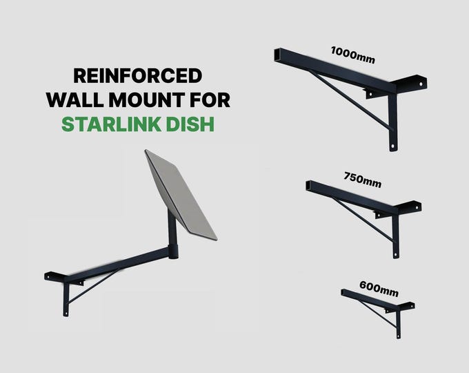 Reinforced Wall Mount for Starlink Gen 2, Starlink Gen 3 Holder Roof ...