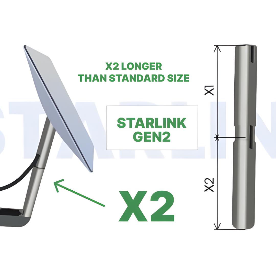 Extension Mount for Starlink Gen 2, Starlink Gen 2 Holder Roof ...