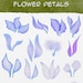 Procreate Watercolor Flower Brushes: Realistic Petal & Plant Set ...