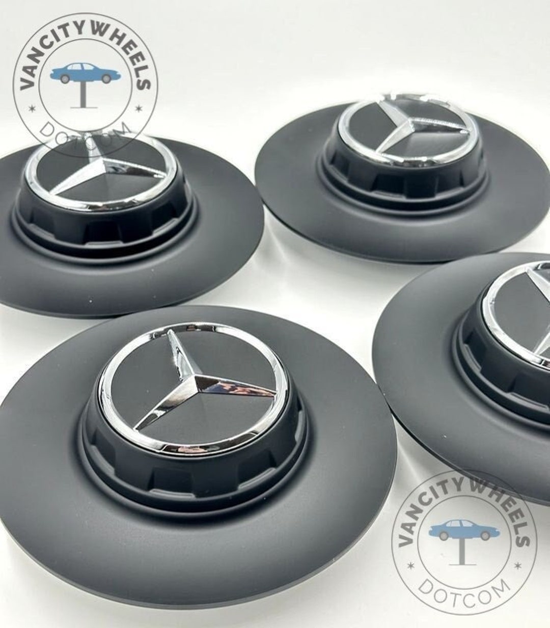 Black Mercedes Maybach Hubcap S680 A2224002300 145MM, Fits 145mm Wheel ...