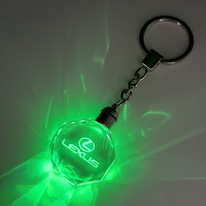 Lexus Logo LED Crystal Light Cute Keychain Gift for Car Lovers - Etsy