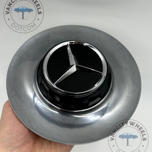 Chrome Mercedes Benz Maybach Hubcap A2224002300, 145mm Wheel Center ...