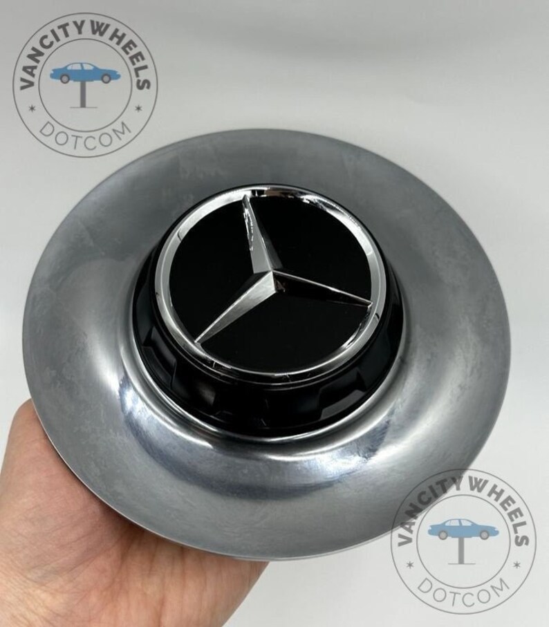 Chrome Mercedes Benz Maybach Hubcap A2224002300, 145mm Wheel Center ...