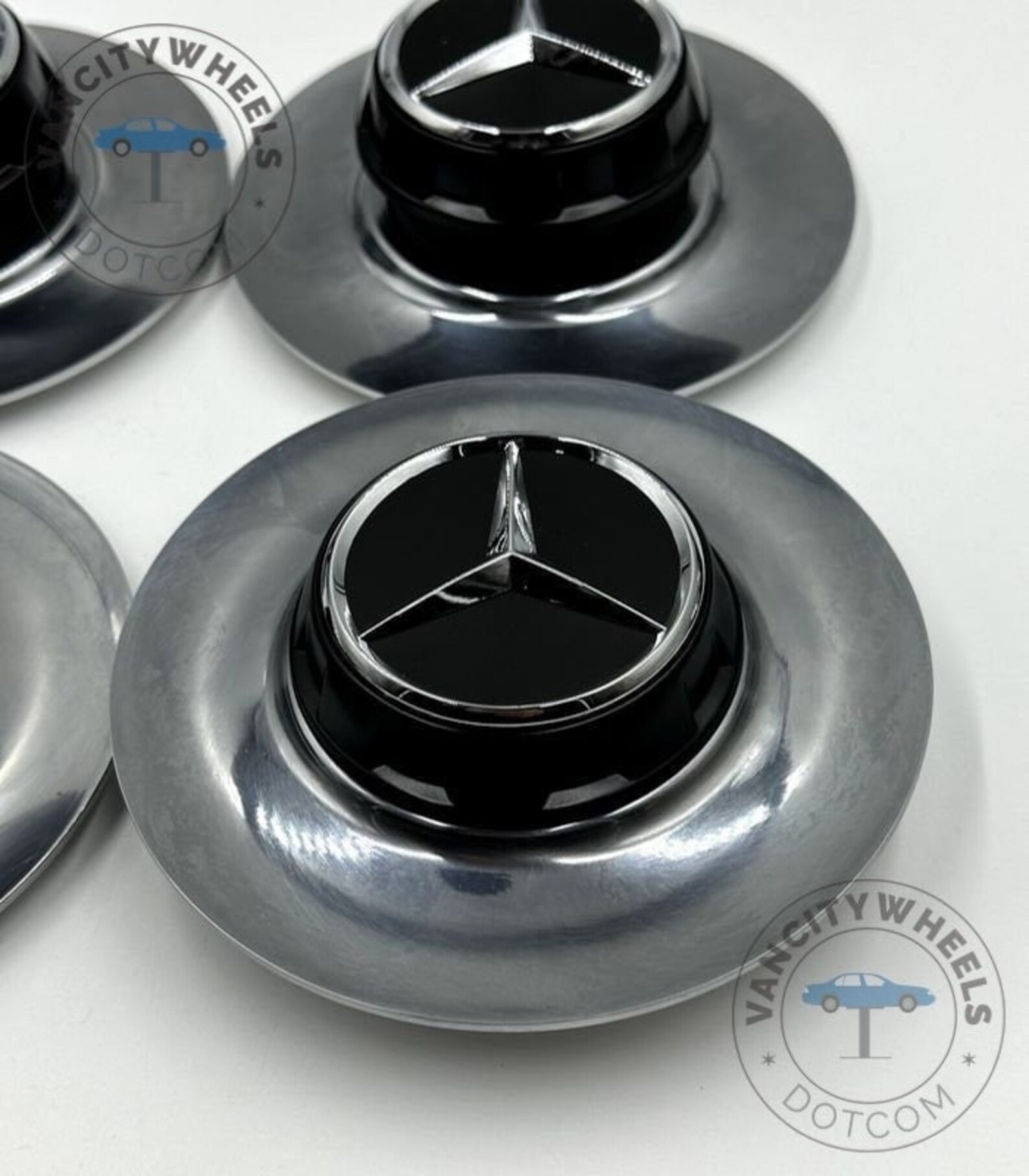 Chrome Mercedes Benz Maybach Hubcap A2224002300, 145mm Wheel Center ...