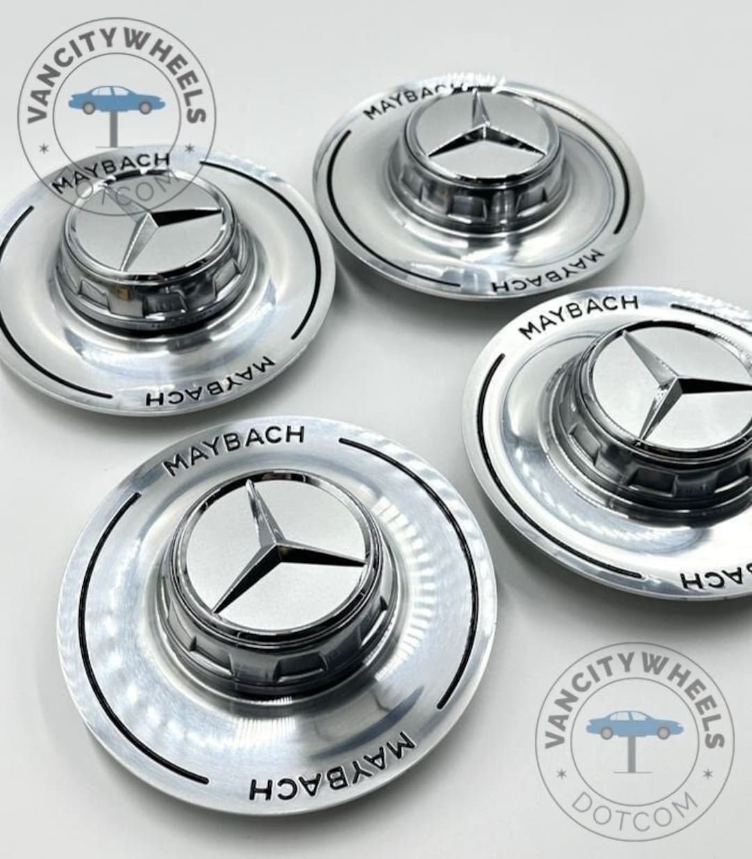 Chrome Mercedes Benz Maybach Center Cap Wheel Hub Cover G010 C, Fits ...