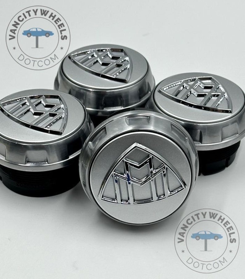 Maybach 66mm Surround Wheel Center Cap in Chrome, W205 W213 W218 Wheel ...