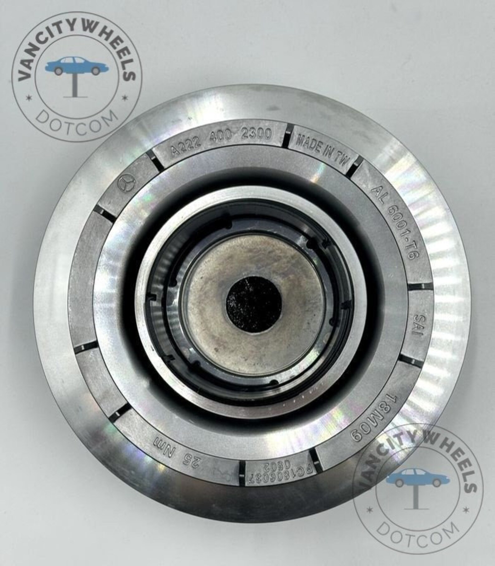 Matte Black Mercedes Benz Maybach Hubcap S680 A2224002300 145MM, Fits ...