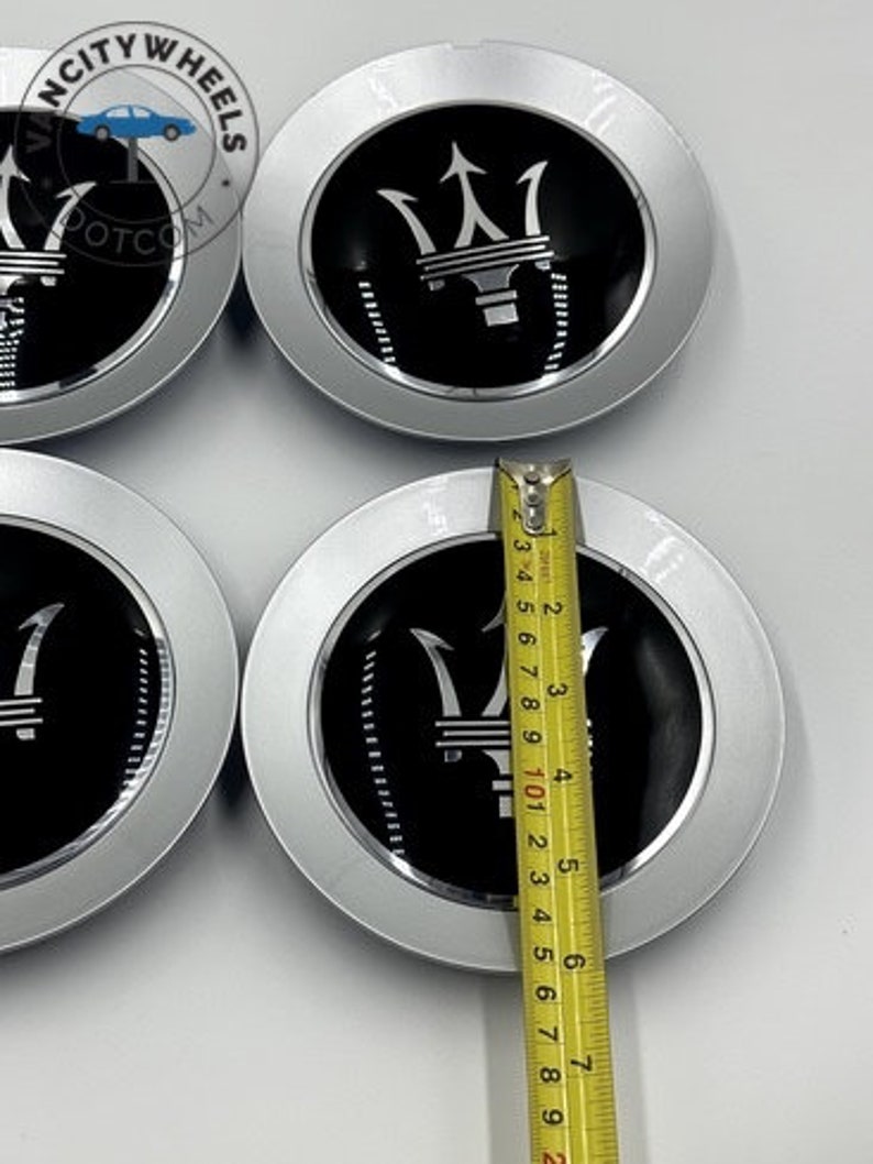 Maserati Ghibli Wheel Center Cap 152mm58mm 670013626 Black/silver ...
