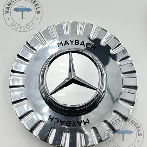 Chrome Mercedes Benz Maybach Gls Spike Wheel Center Cap Hub Cover 147mm ...
