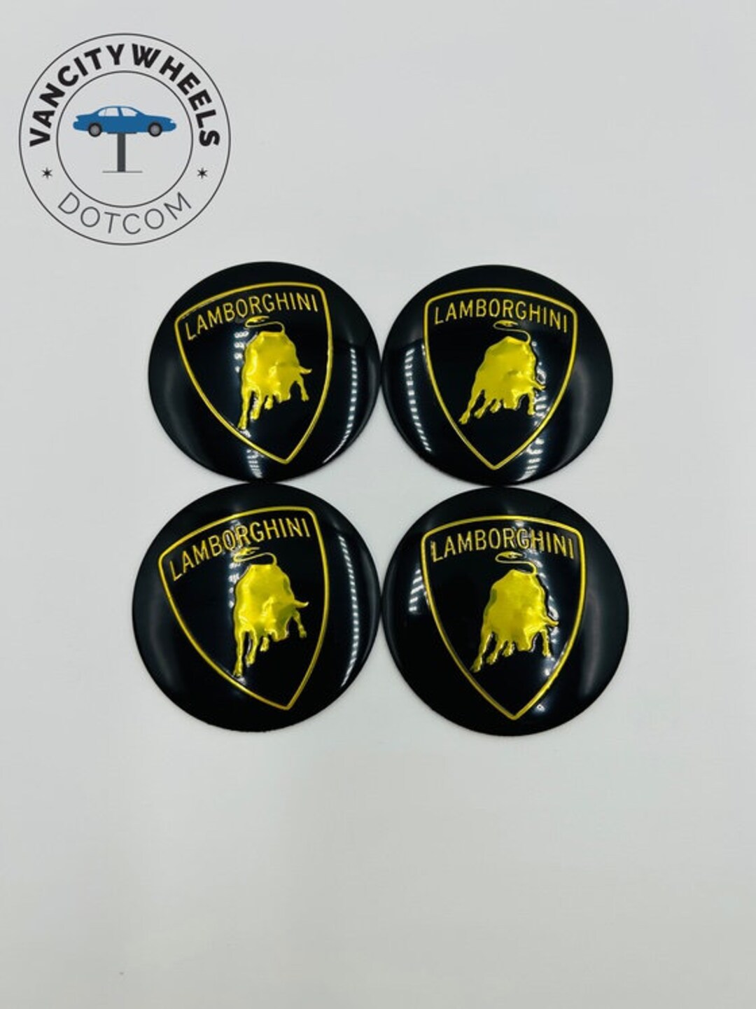 4PCS 56mm Lamborghini Stickers Emblems: Unleash the Exquisite Potential ...