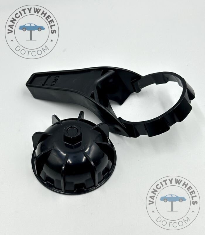 Matte Black Mercedes Benz Maybach Hubcap S680 A2224002300 145MM, Fits ...