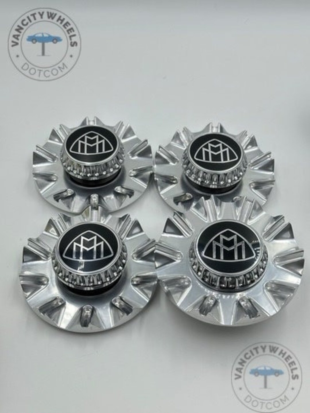 Mercedes Benz Wheel Hubcaps 150mm/68mm Hub Cover Emblem Spoke Wheel ...