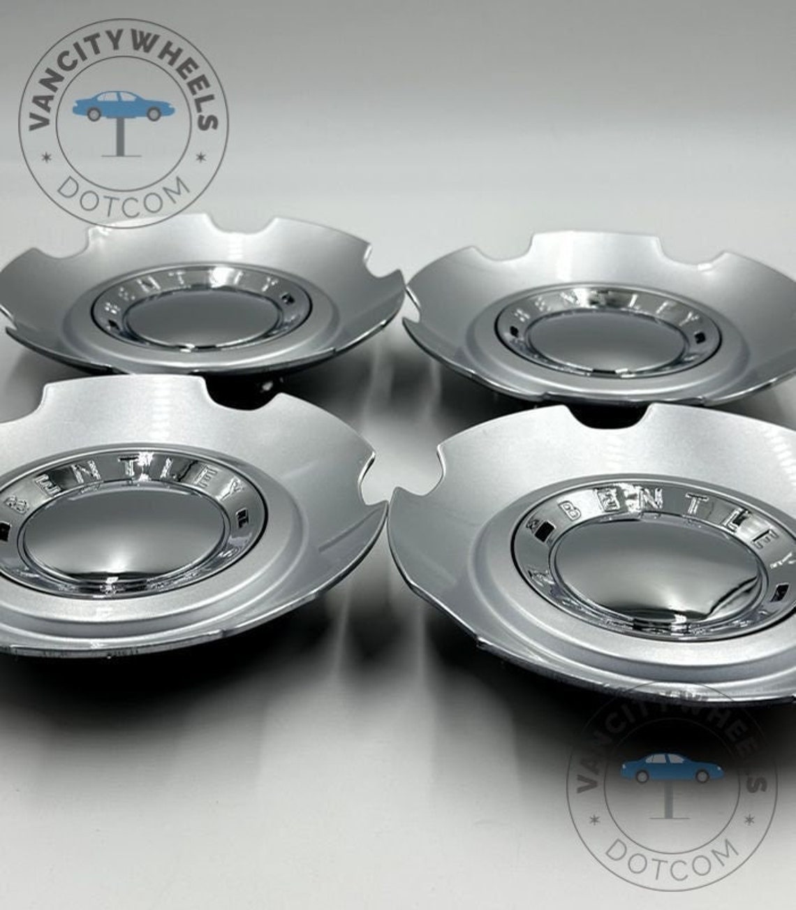 4pcs Bentley Wheel Center Cap Black Flying Spur 6 Twin Spoke OEM, Wheel ...