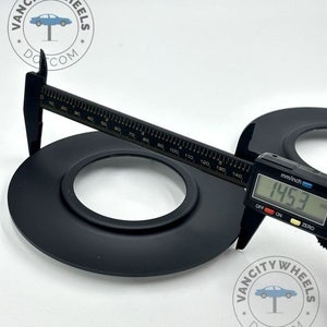 Matte Black Mercedes Benz Maybach Hubcap S680 A2224002300 145MM, Fits ...