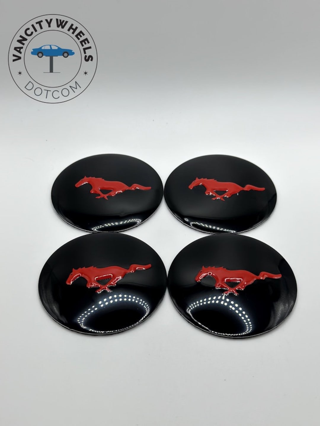 4PCS 56mm Ford-mustang Stickers Emblems: Unleash the Exquisite ...