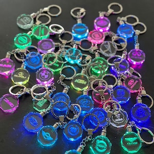 Lexus Logo LED Crystal Light Cute Keychain Gift for Car Lovers - Etsy