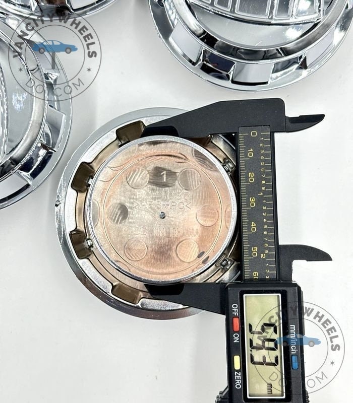 Maybach 60mm AMG Chrome Surround Wheel Center Cap, Maybach 60mm Size ...