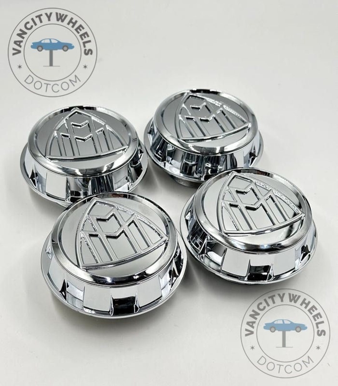 Maybach 60mm AMG Chrome Surround Wheel Center Cap, Maybach 60mm Size ...
