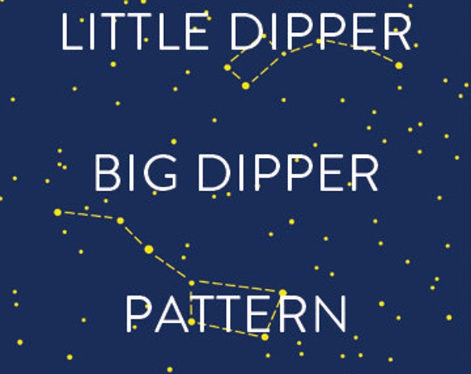 Little Dipper Big Dipper Star Pattern Craft & Embroidery DIY - Etsy
