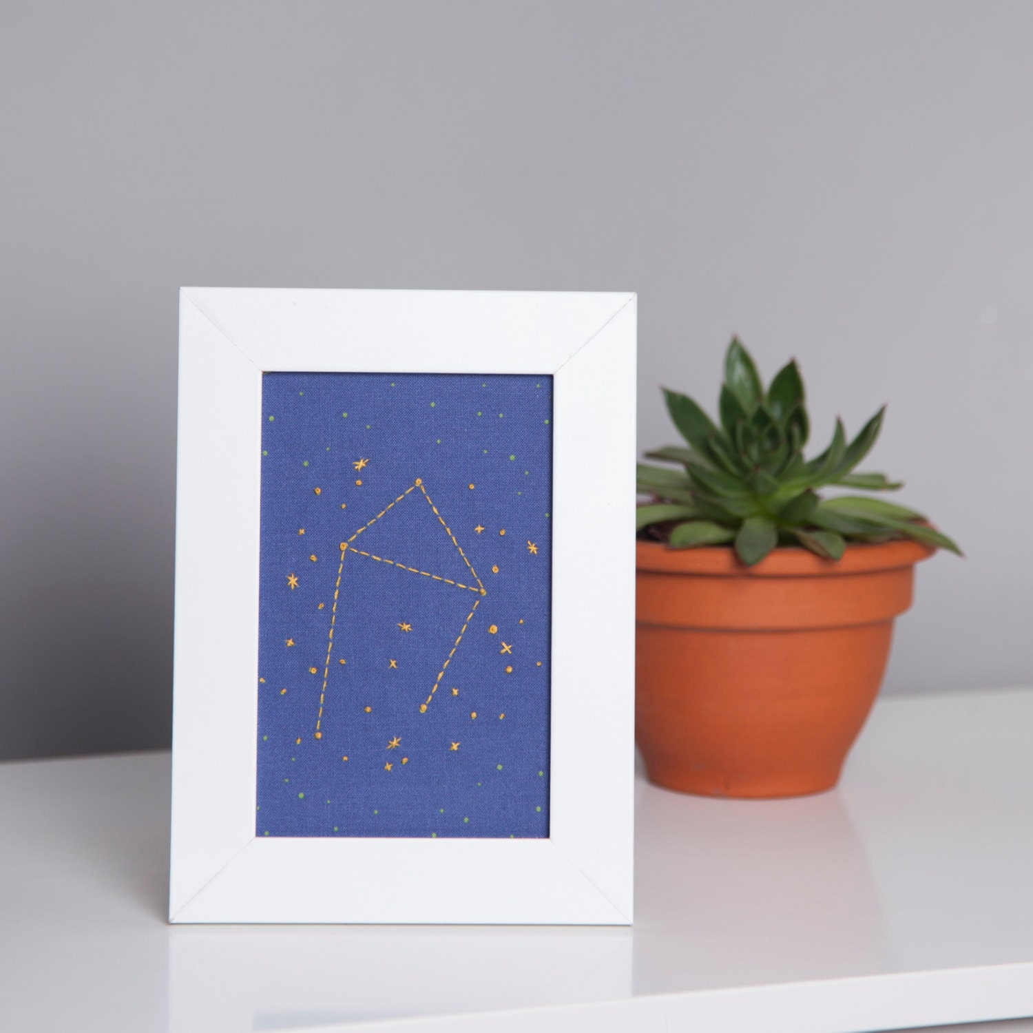 Libra Zodiac Embroidery Kit - Diy Constellation Embroidery Kit - Etsy