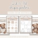 Classroom 2D & 3D Shapes Posters in Teddy Bear Neutrals Theme | Teacher ...