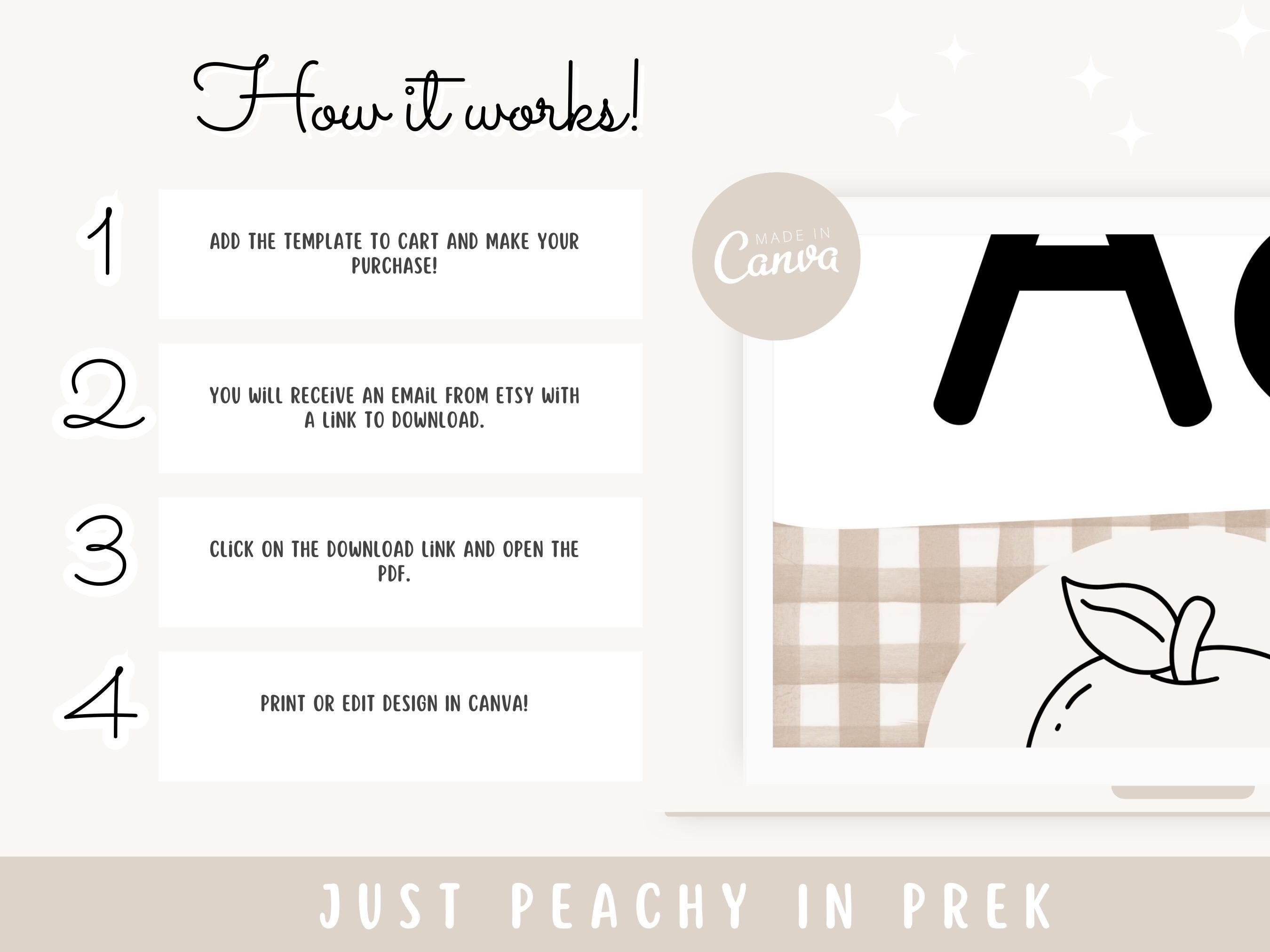 Classroom Alphatbet Poster Set |teddy Bear Neutrals | Bulletin Board ...
