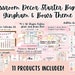 Gingham and Bows Classroom Decor Bundle (digital Download) - Etsy