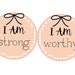 Gingham and Bows Classroom Theme Affirmation Station Set in Soft ...