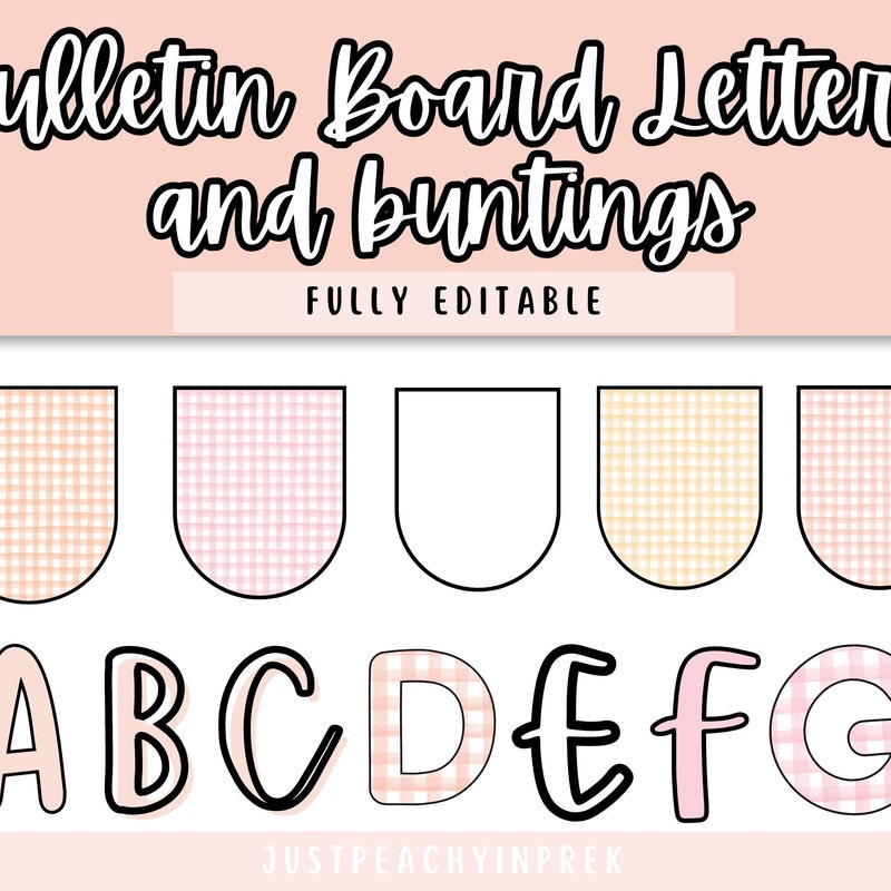 Bulletin Board Letters - Etsy