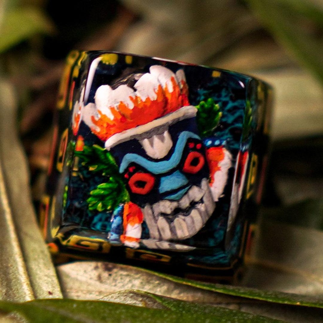 High Priest Mask | Artisan Keycaps for Mechanical Keyboard Caps, Cherry ...