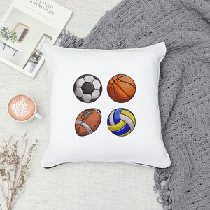 Sports Balls Embroidery Design, Machine Embroidery File - Etsy