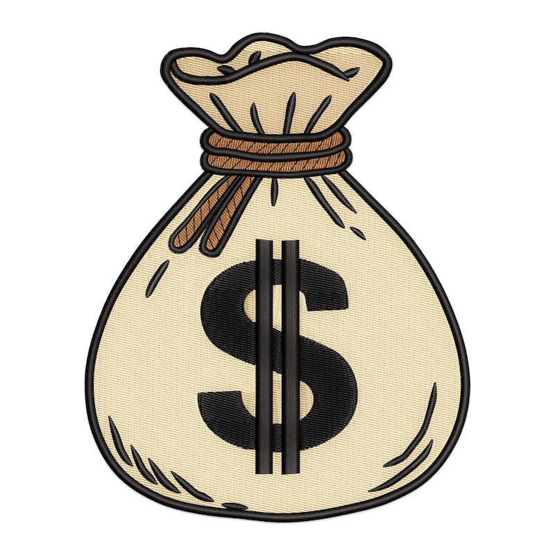 Money Embroidery Dst - Etsy