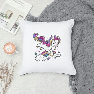 Unicorn Embroidery Design, Cute Baby Girl Unicorn Machine Embroidery ...