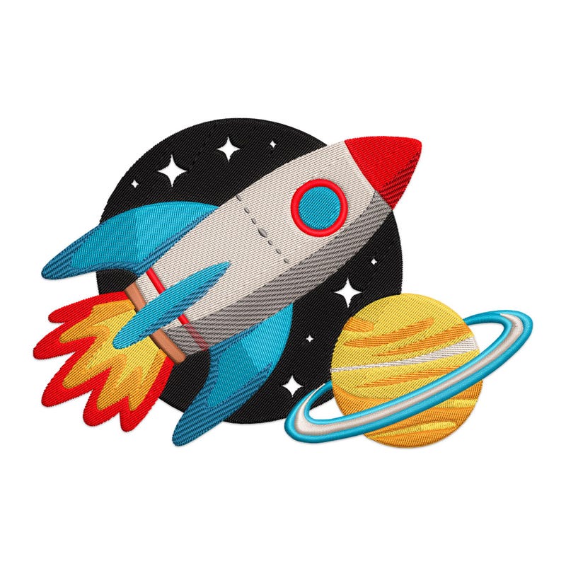 Space Embroidery - Etsy
