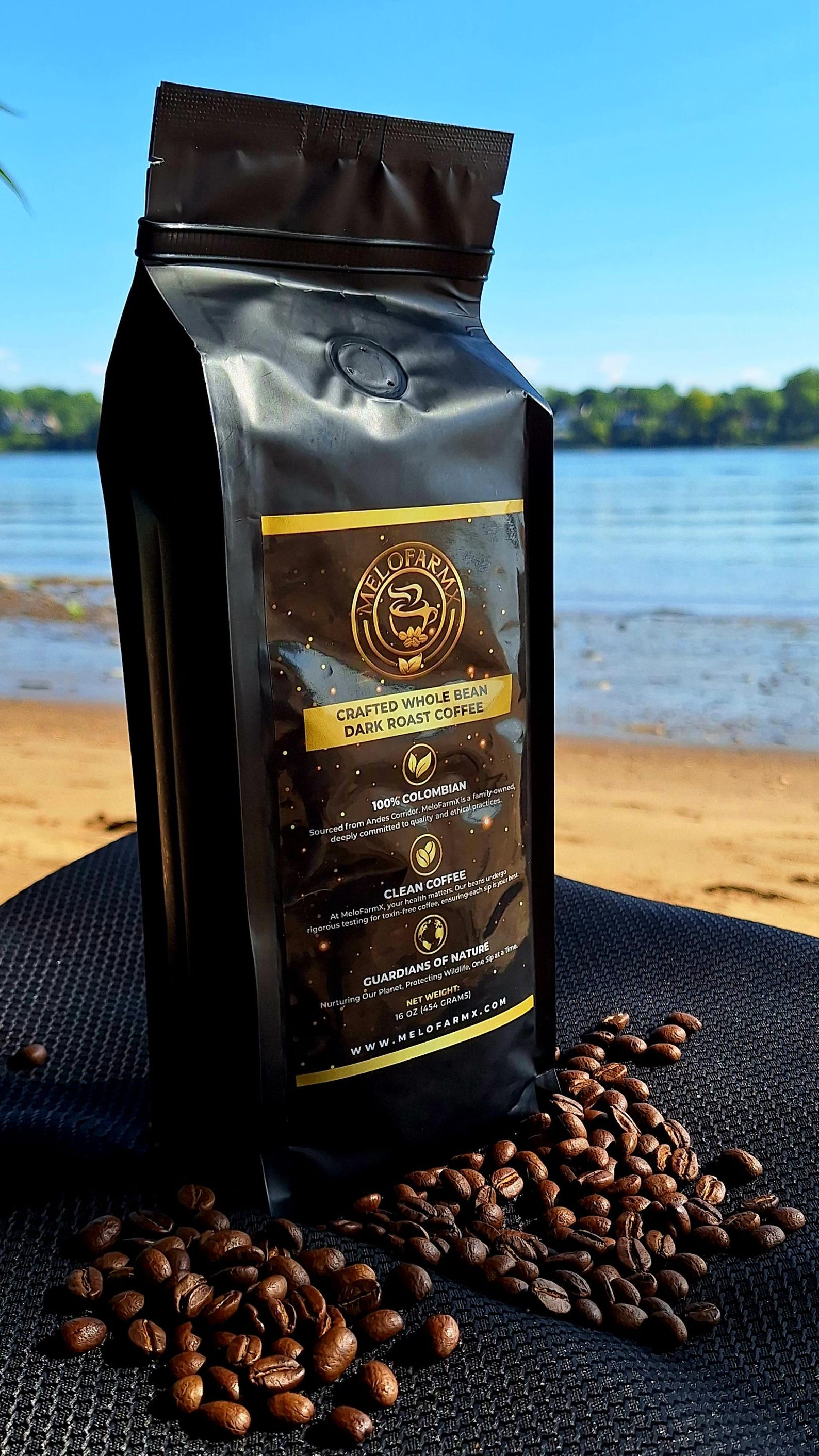 Award-winning Single Origin 100% Arabica Colombian Coffee Beans, 16 Oz ...