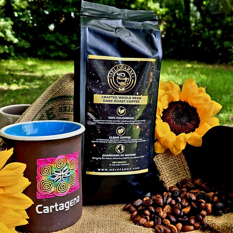 Award-winning Single Origin 100% Arabica Colombian Coffee Beans, 16 Oz Each. Dark Roast - Etsy