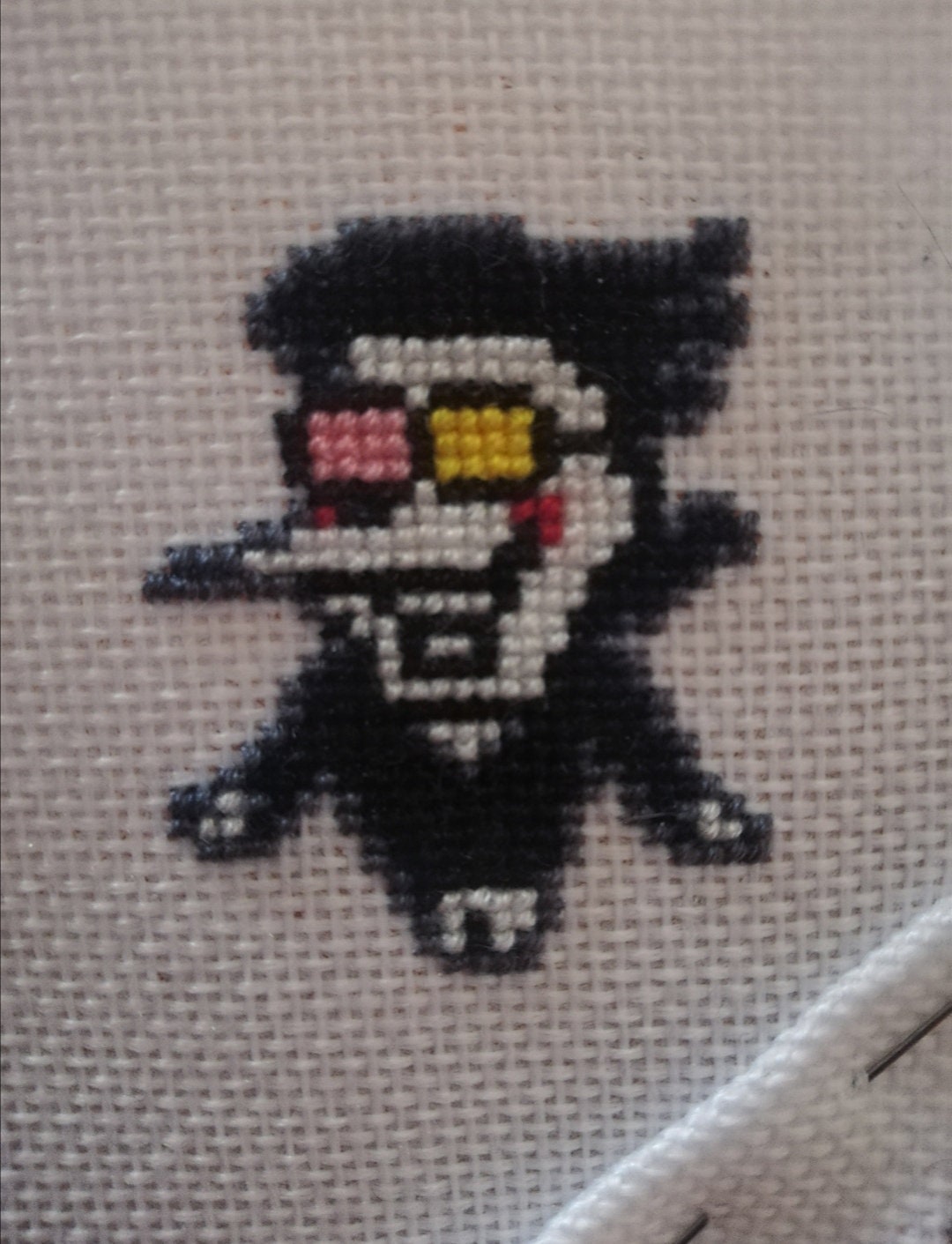 Little Cross Stitch Spamton Body Pillow Plush - Etsy