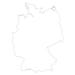 Germany Map Vector, Germany States, Editable Germany Map, Germany Map ...