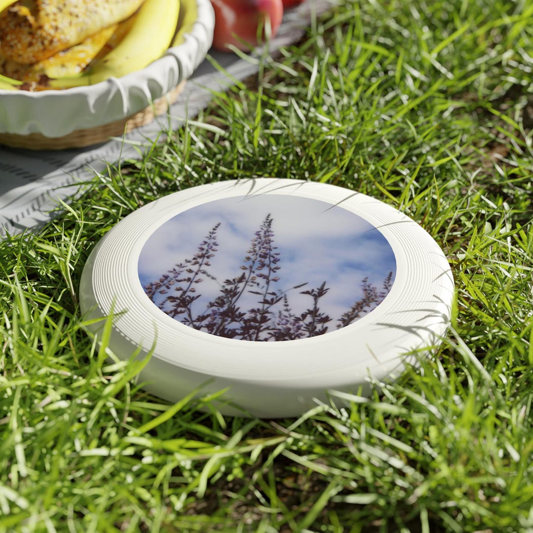 Wham-o Frisbee - Lavender Floral Skies Game Disc, Purple Flowers ...