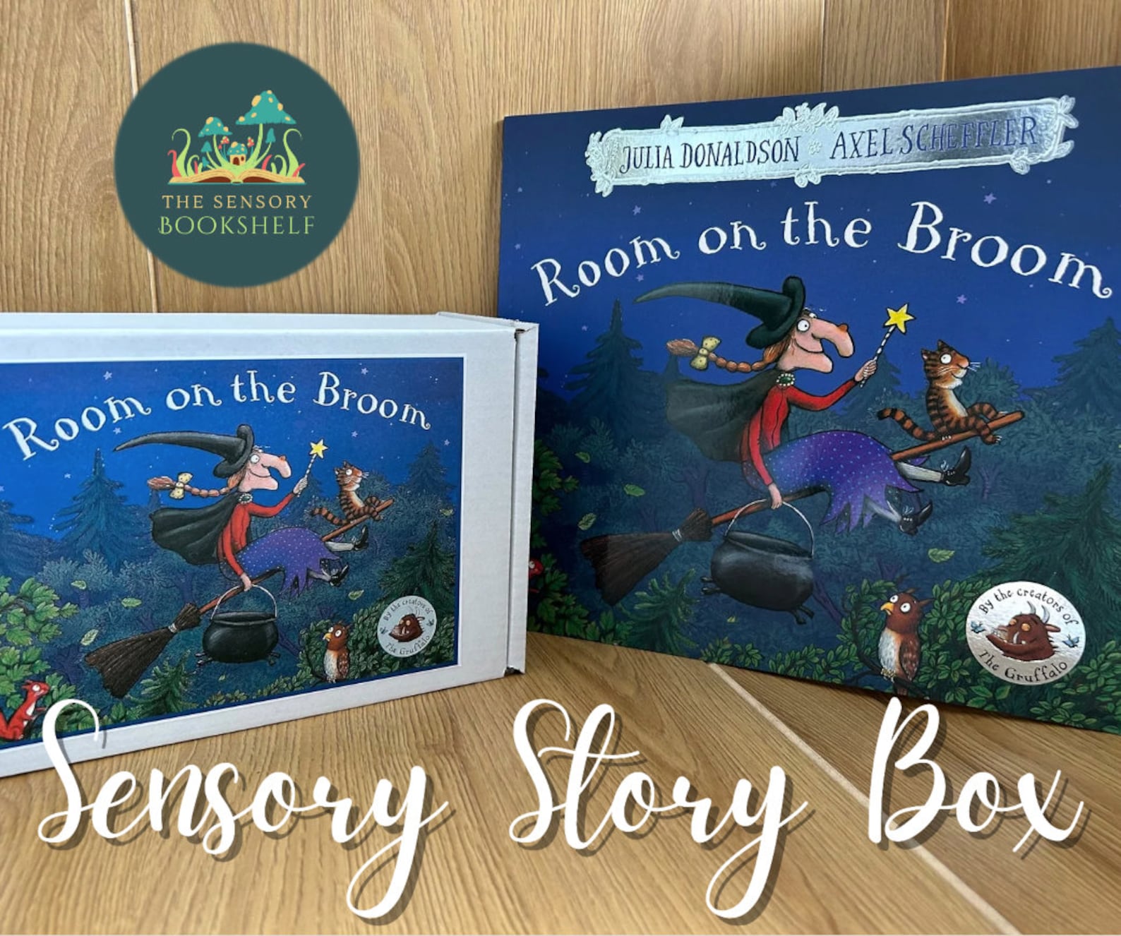 Room on the Broom Sensory Story Box, Children's Story Box, Sensory Box ...