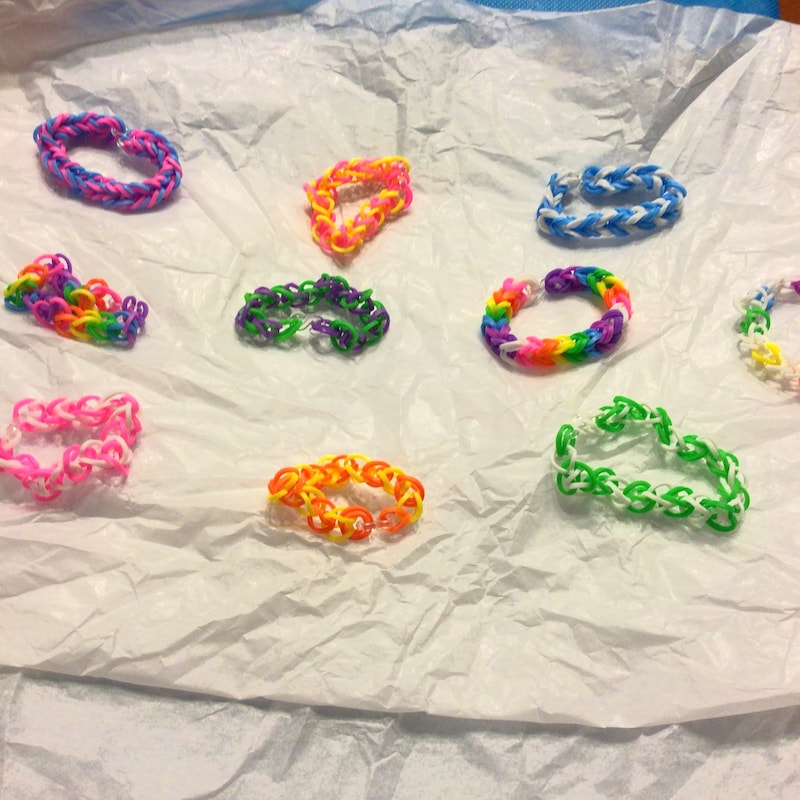 Rubber Band Bracelet - Etsy