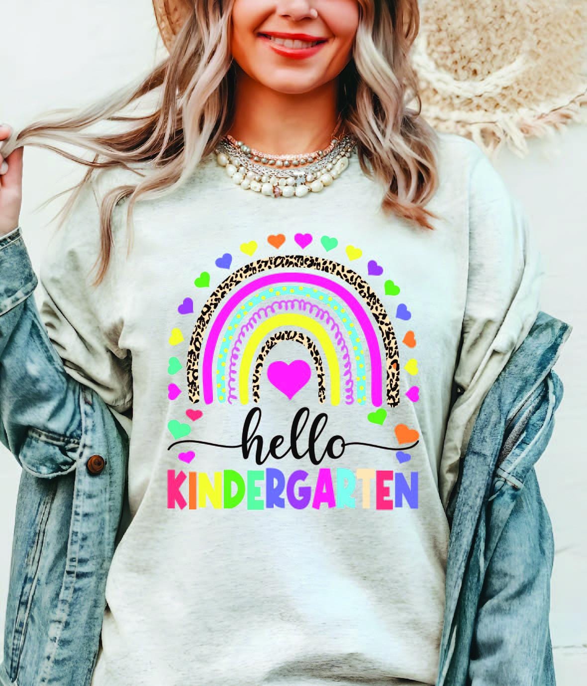 Back to School Png, Hello Kindergarten Png, Kindergarten Svg ...