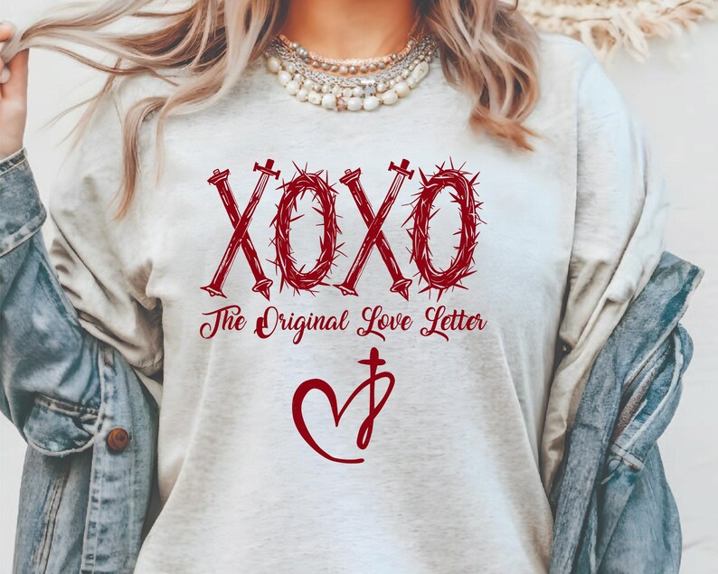 XOXO the Original Love Letter SVG PNG, Romantic Valentine Quote Design ...
