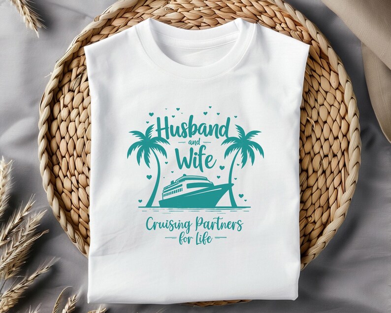 Cruising Couple SVG PNG, Husband and Wife Design, Romantic Clipart for ...