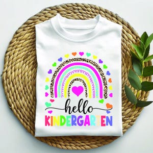 Back to School Png, Hello Kindergarten Png, Kindergarten Svg ...