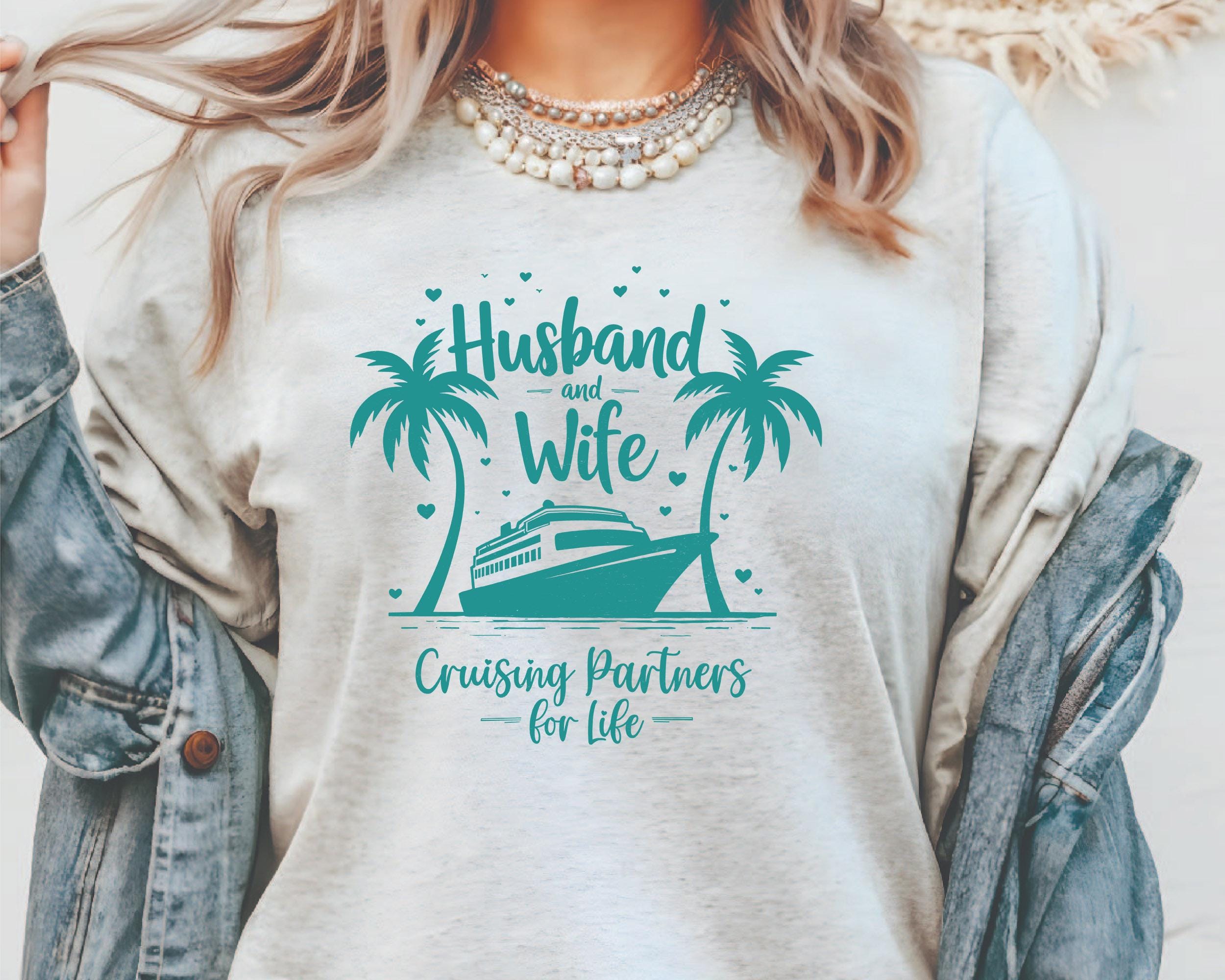 Cruising Couple SVG PNG, Husband and Wife Design, Romantic Clipart for ...